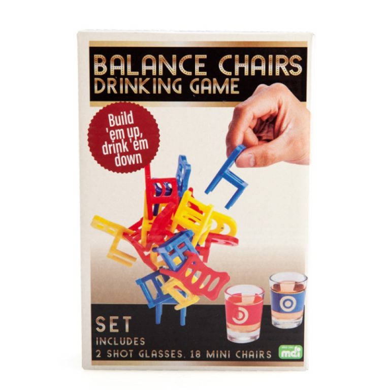 Balancing Chairs Drinking Game - Blueberry Express