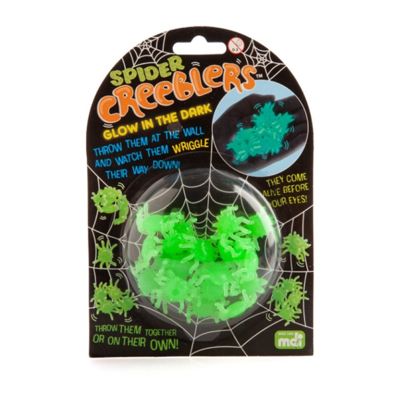 Glow In Dark Spider Creeblers - Blueberry Express